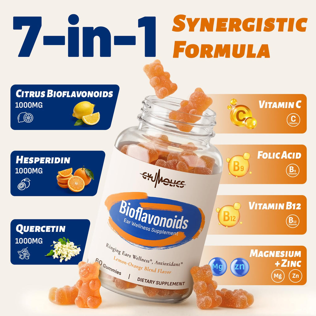 120 gummies for ear health support