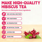 120 hibiscus tea bags for daily use