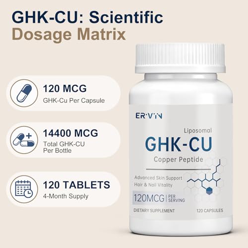 120 mcg copper peptide capsules