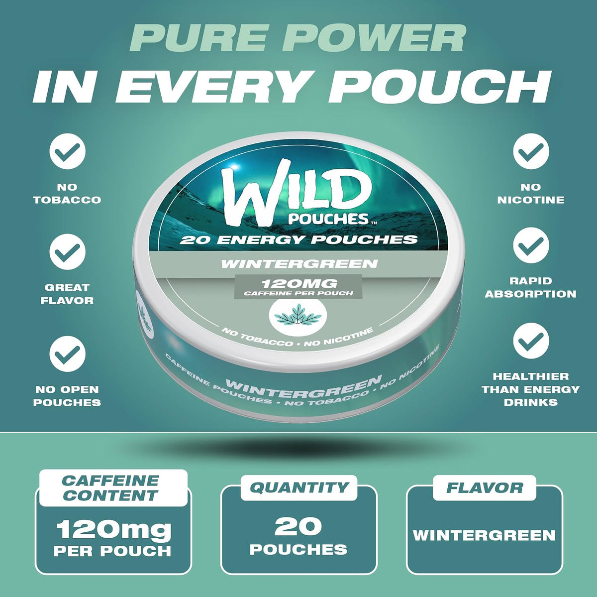 120 mg caffeine pouches for endurance