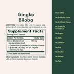 120 mg ginkgo biloba dietary supplement