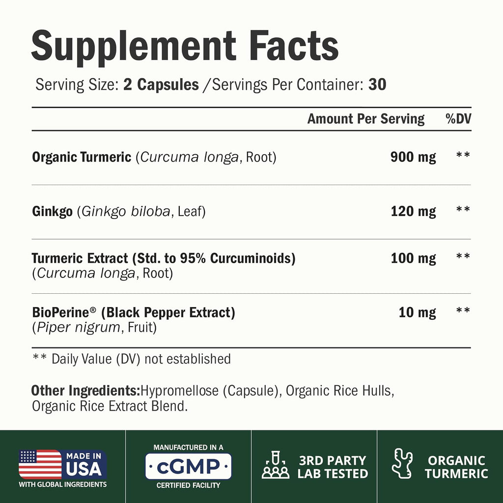 120 mg ginkgo biloba herbal supplement