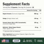 120 mg ginkgo biloba herbal supplement