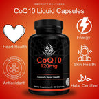 120 mg Halal CoQ10 heart health support