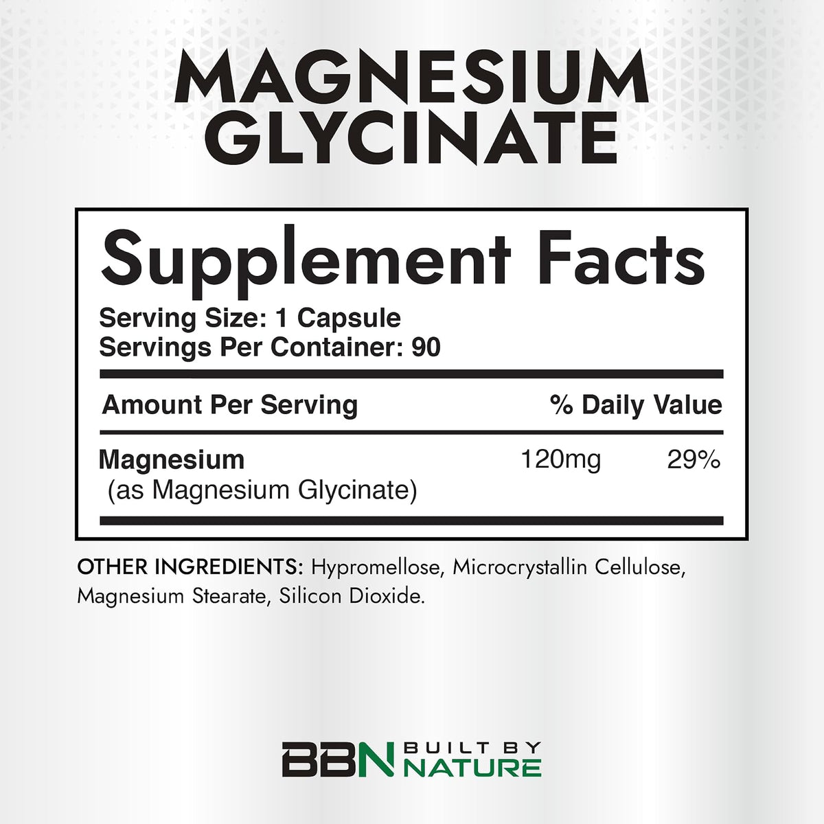 120 mg magnesium for muscle health