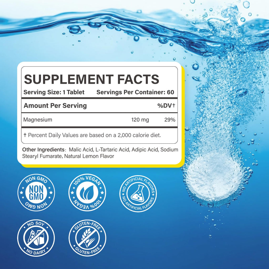120 mg magnesium tablets for energy
