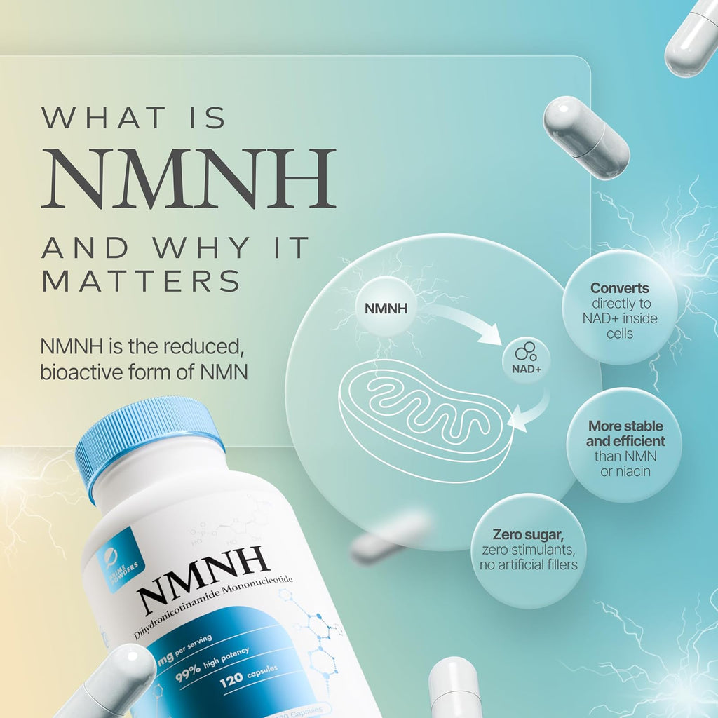 120 mg NMNH for daily wellness