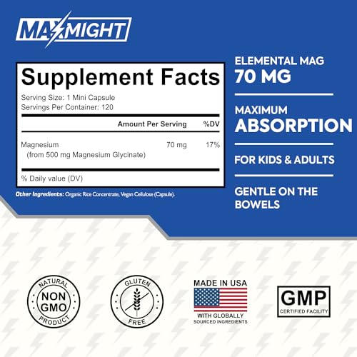 120 mini caps magnesium supplement
