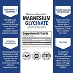 120 mini capsules of magnesium glycinate