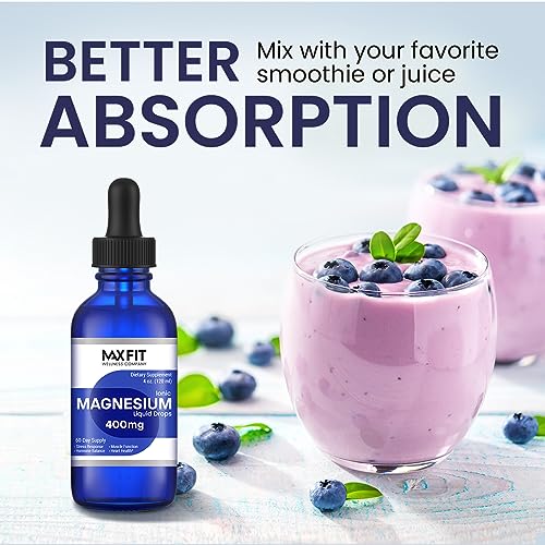 120 ml magnesium drops for convenient dosing