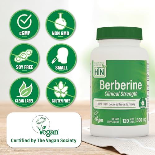 120 servings of Berberine HCl