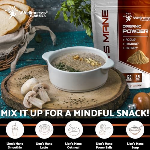 120 servings of brain-boosting mushrooms