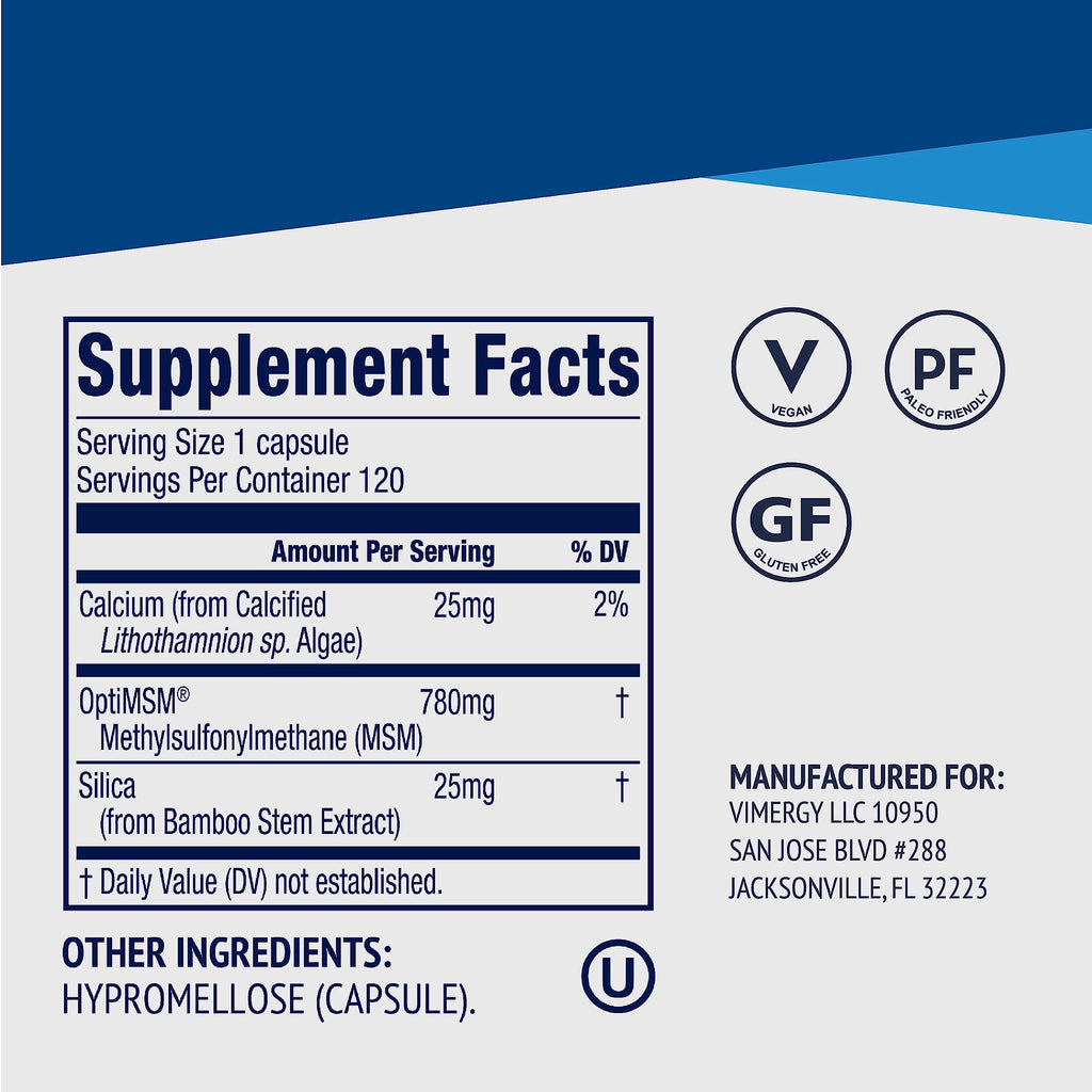 120 servings of calcium for vitality