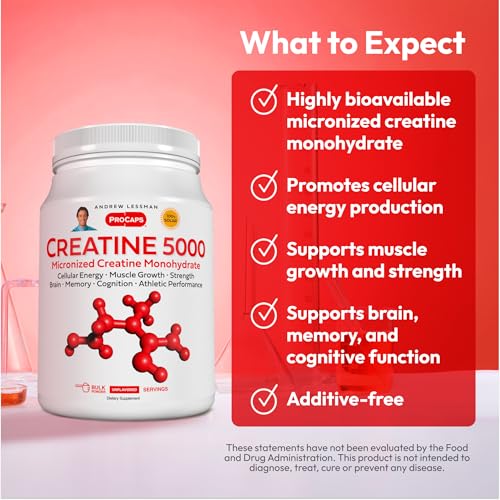 120 servings of creatine monohydrate