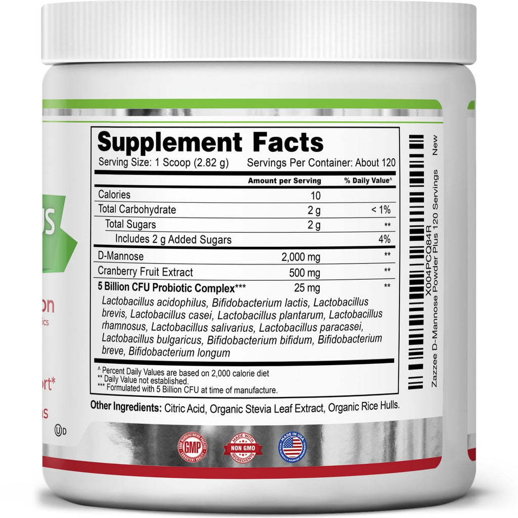 120 servings of D-Mannose powder