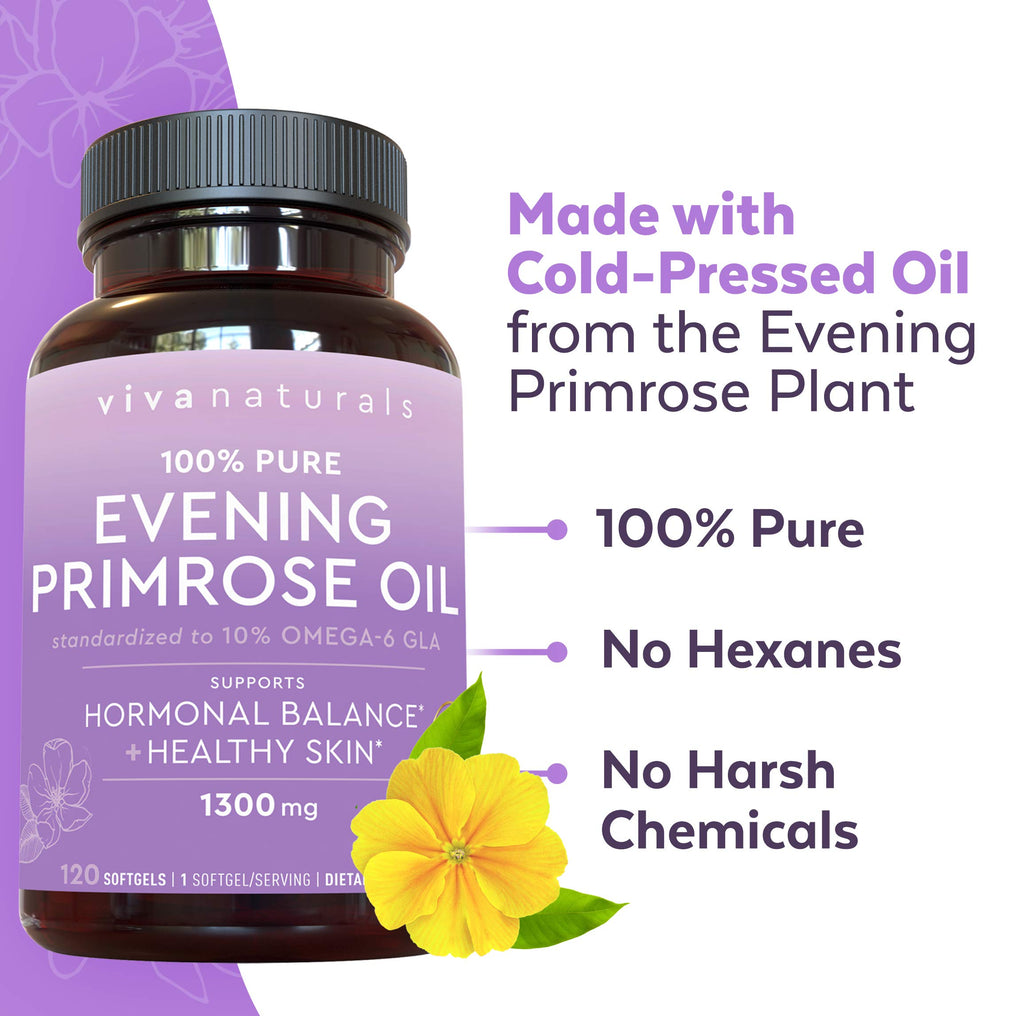 120 softgels evening primrose oil