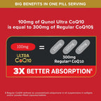 120 softgels for daily coq10 intake