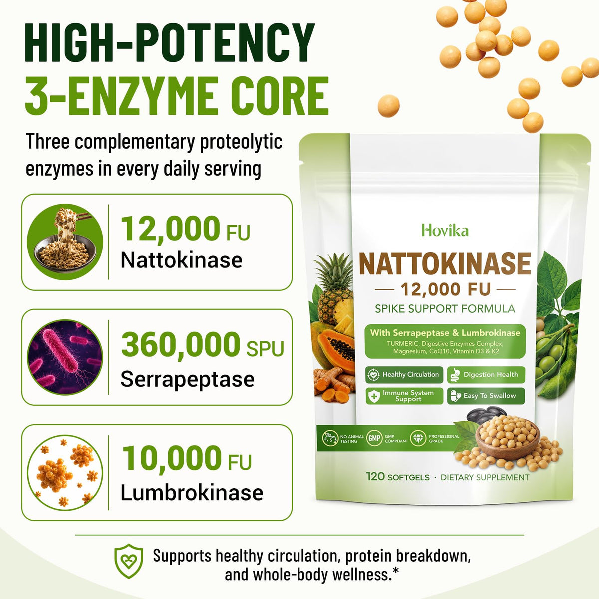 120 softgels for digestive health