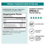 120 softgels of omega 3 goodness