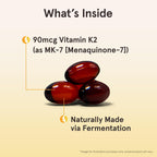 120 softgels of vitamin K