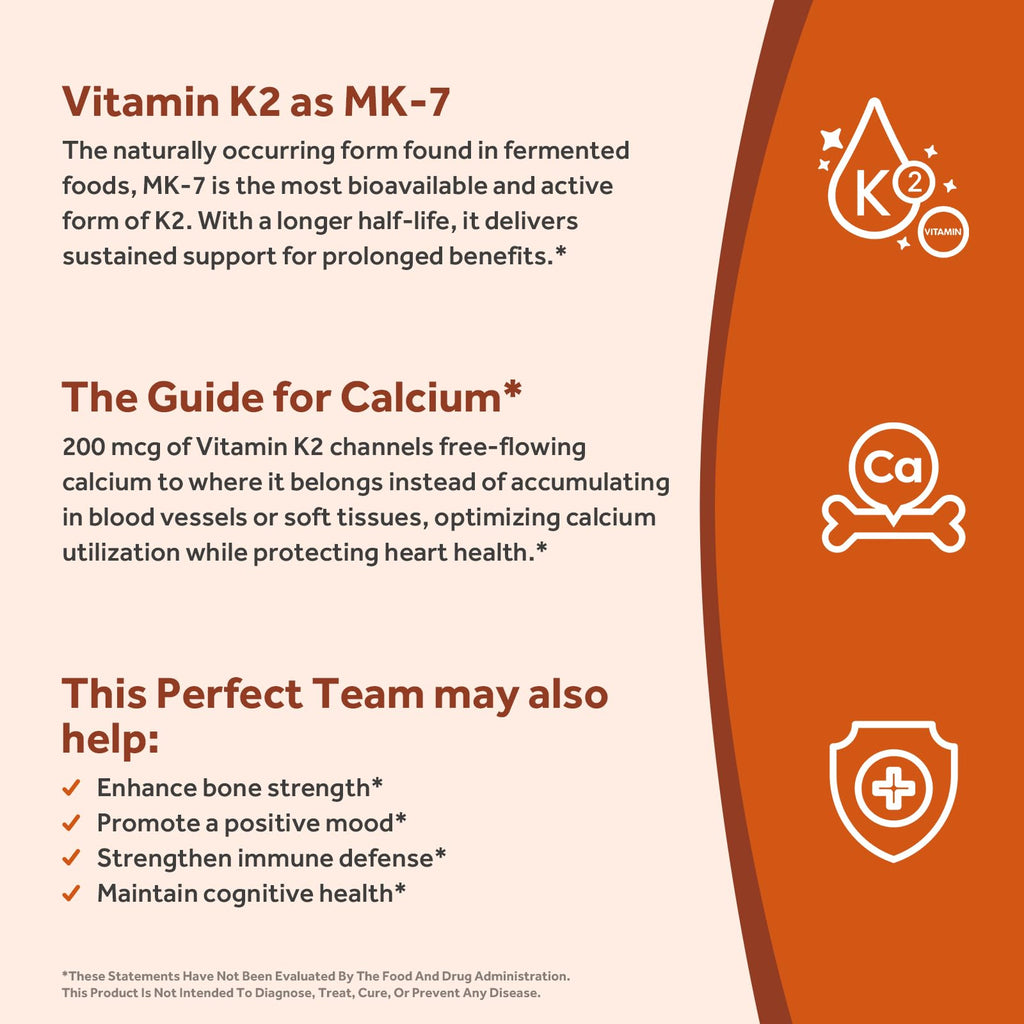 120 softgels vitamin D3 K2