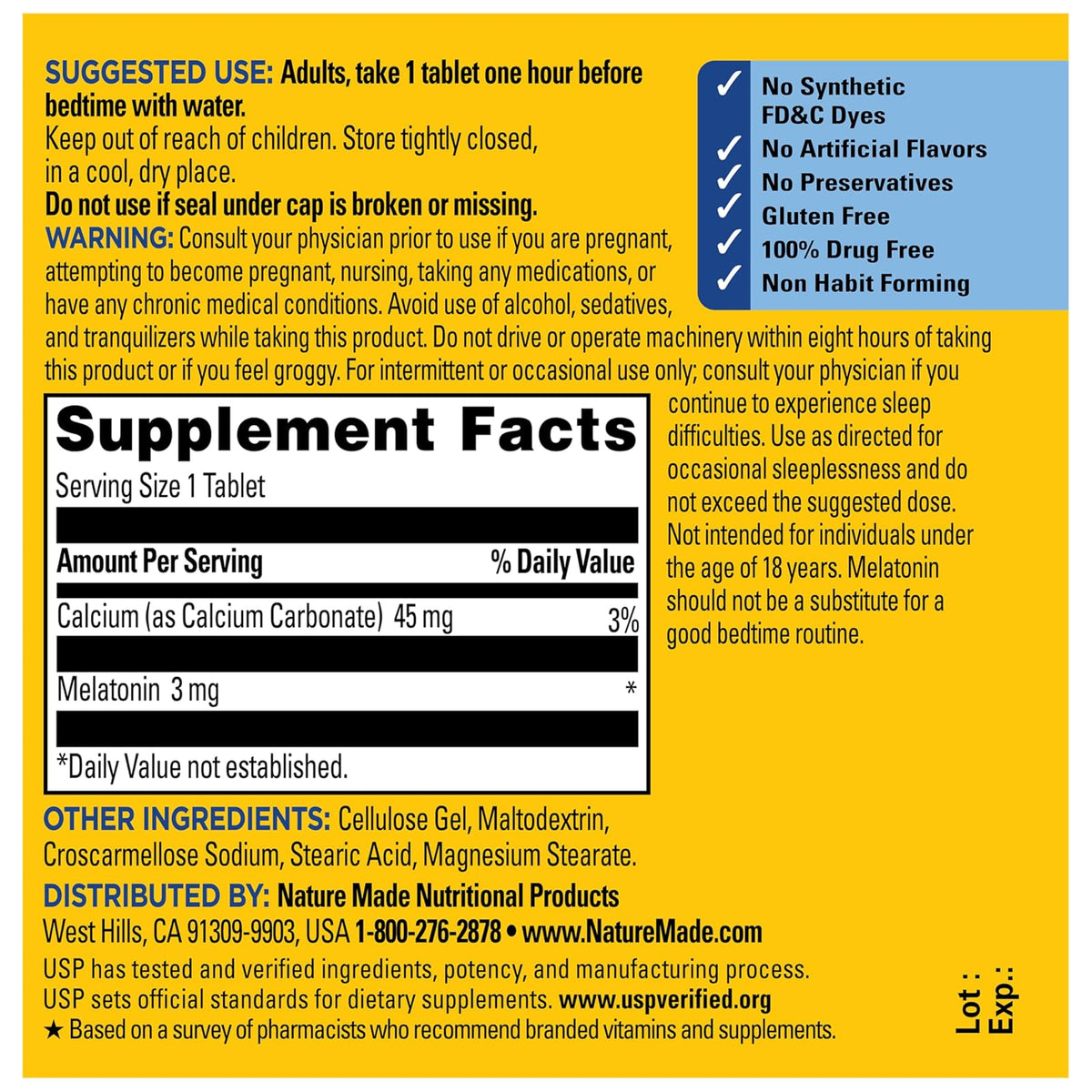 120 tablets for consistent sleep support