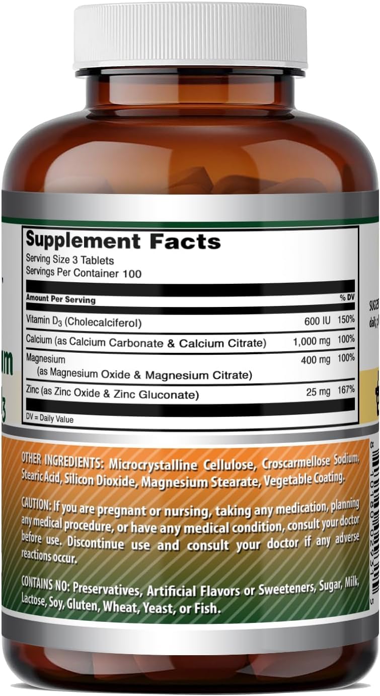 120 tablets for daily mineral intake