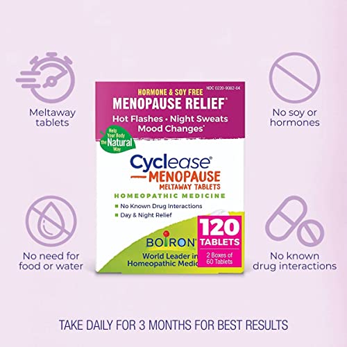 120 tablets for menopause symptoms