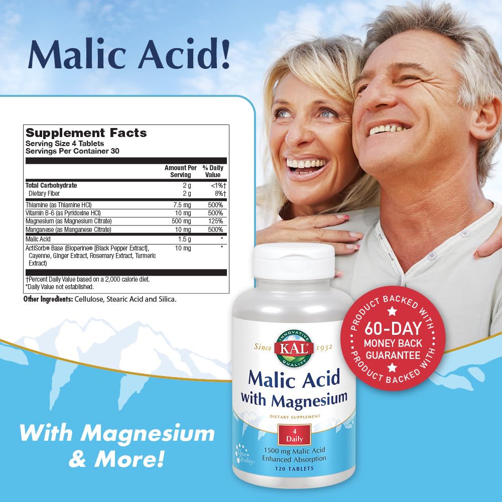 120 tablets for optimal magnesium levels