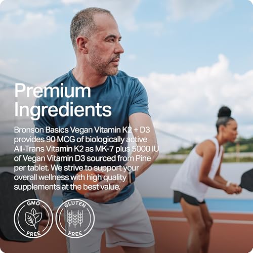 120 tablets of Bronson Vitamin K2+D3