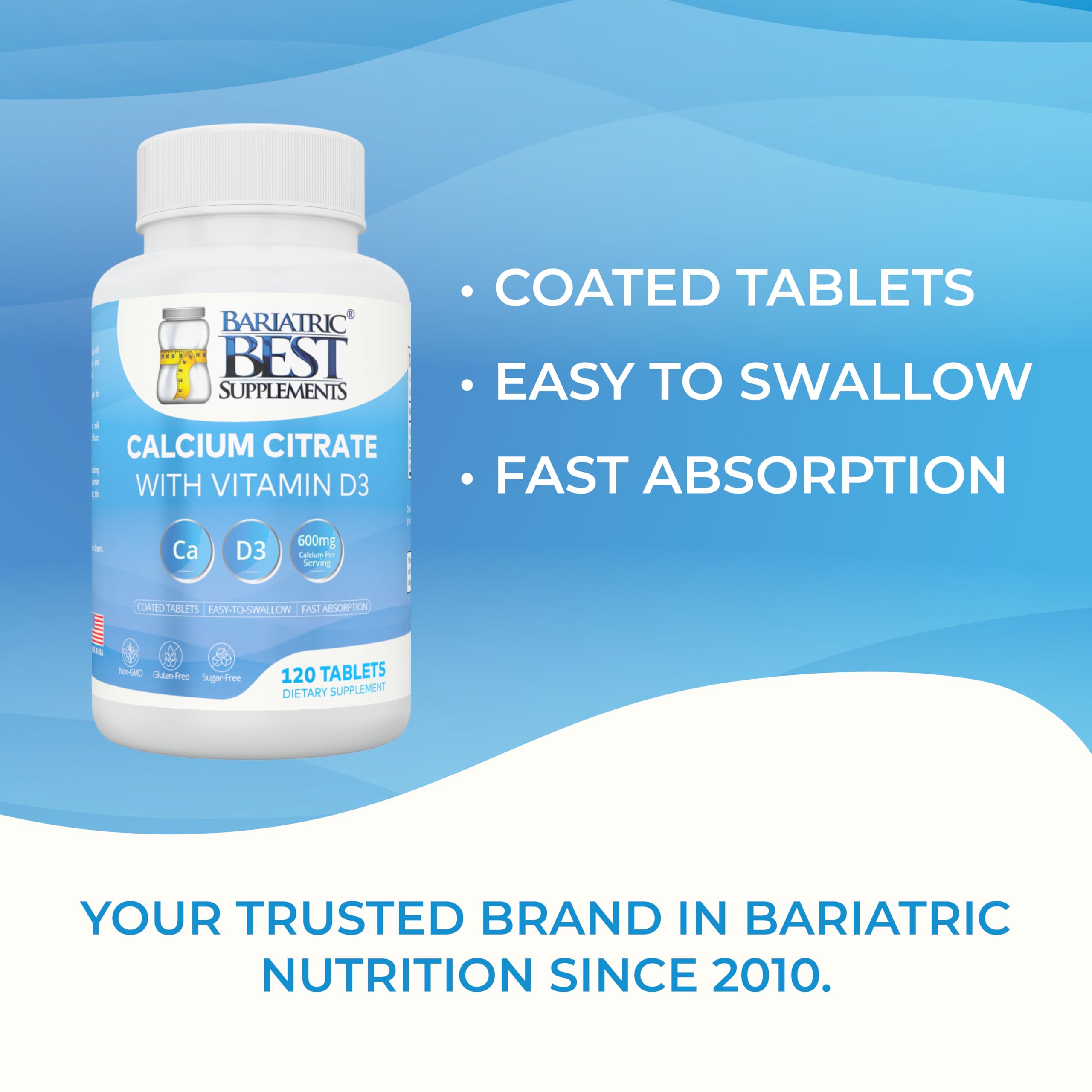 120 tablets of calcium citrate for value