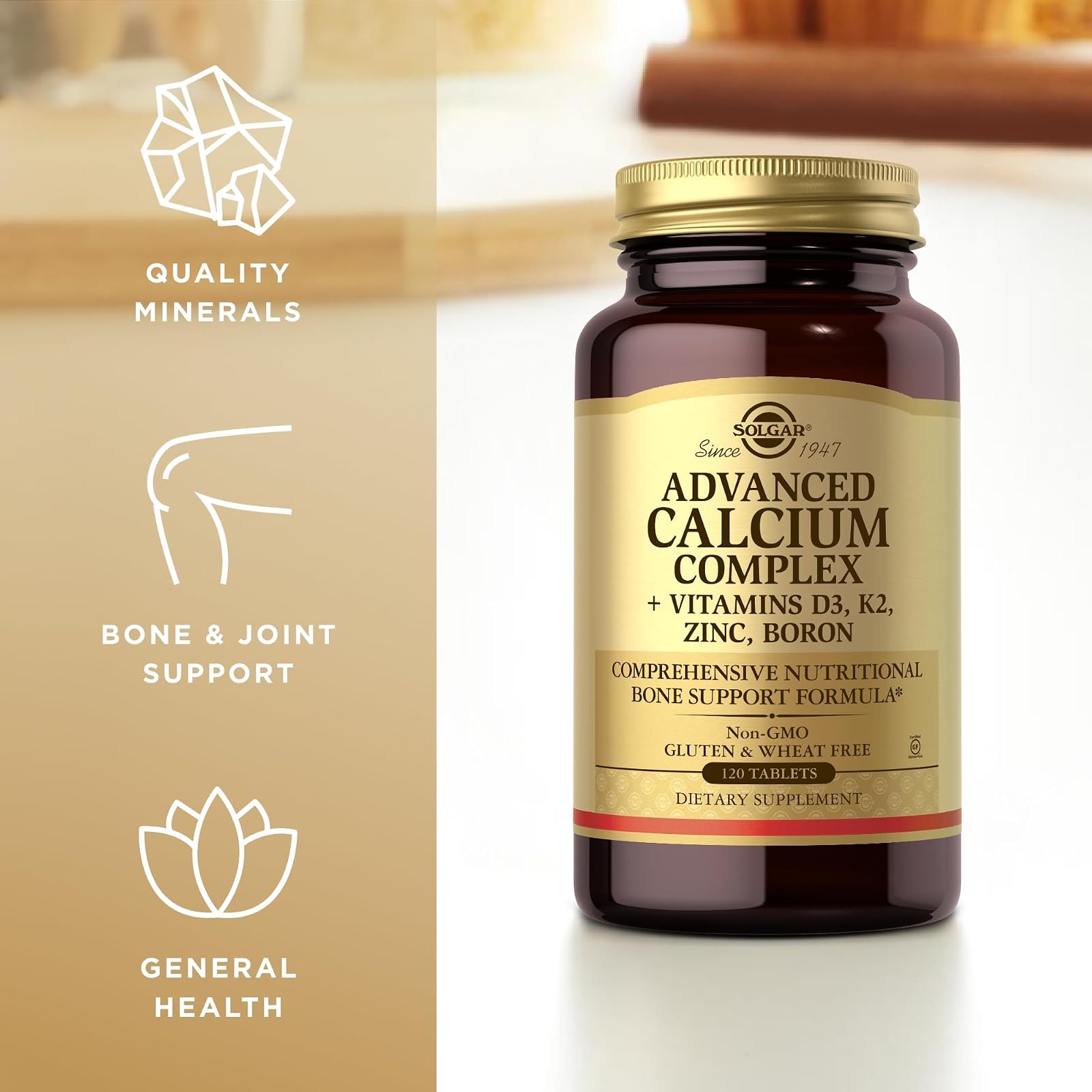 120 tablets of calcium complex