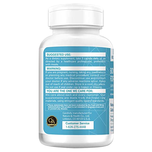 120 tablets of calcium supplement