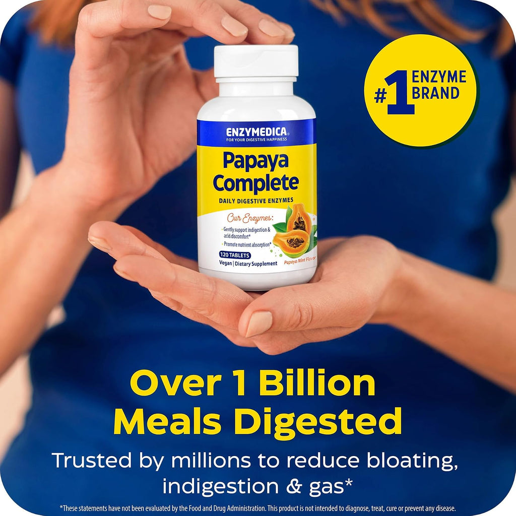 120 tablets of digestive enzymes
