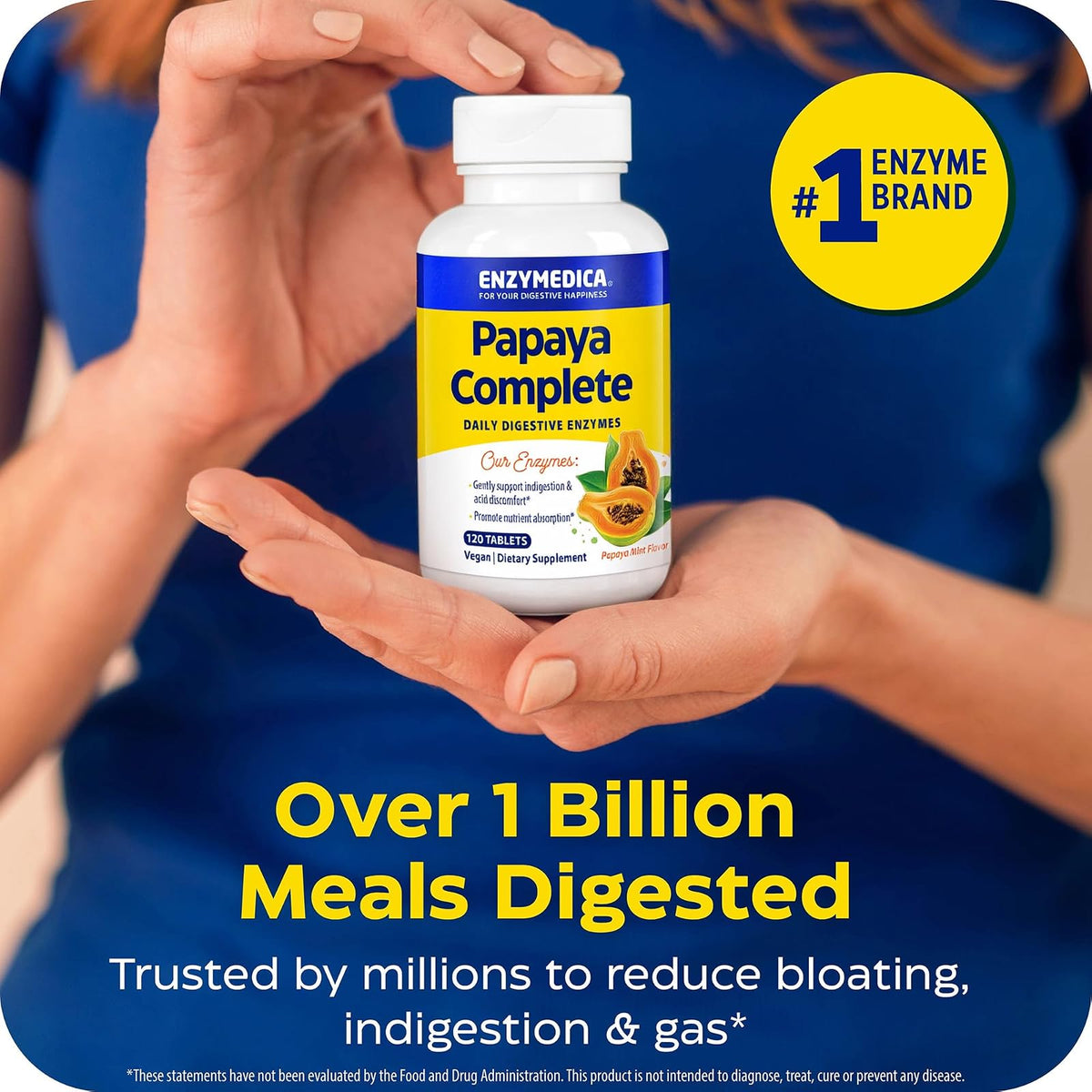 120 tablets of digestive enzymes