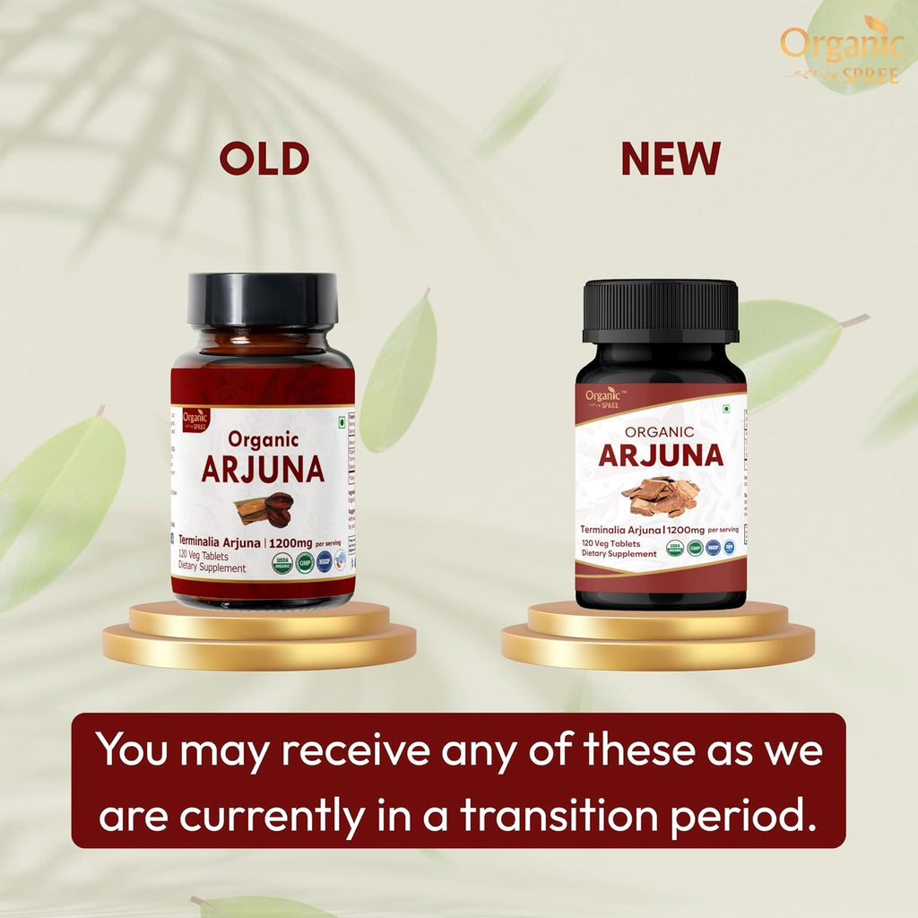 120 tablets of organic arjuna extract