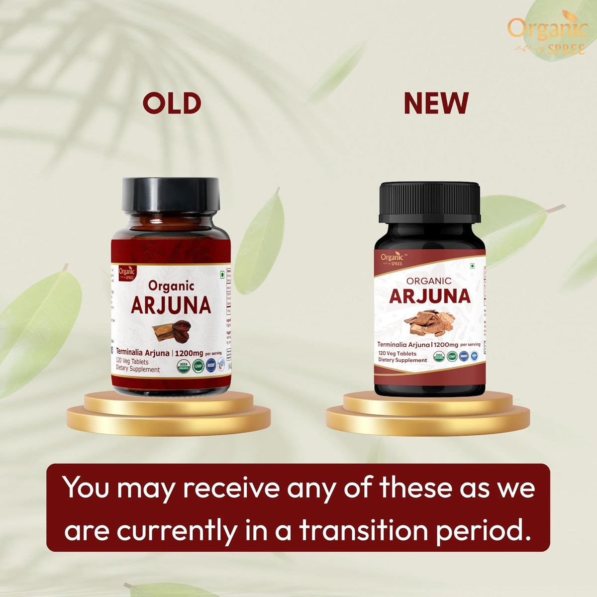 120 tablets of organic arjuna extract