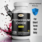 120 tablets of potassium iodide