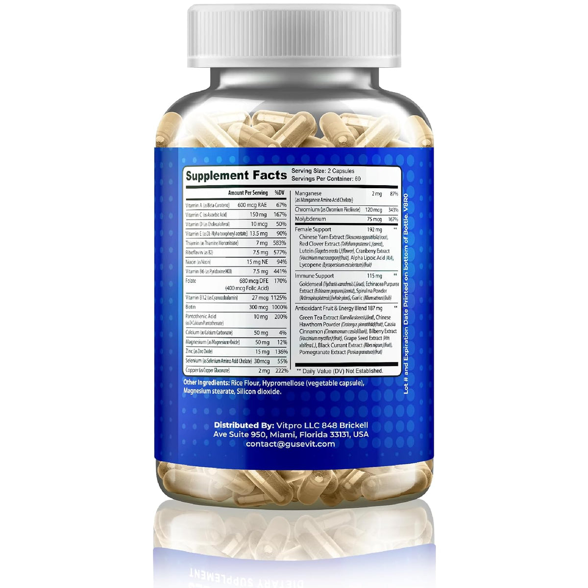 120 tablets of premium multivitamins