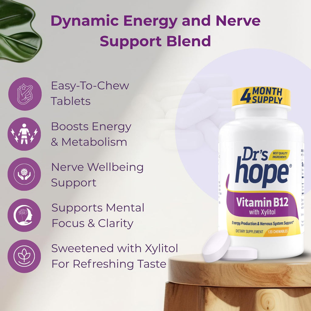 120 tablets of Vitamin B12