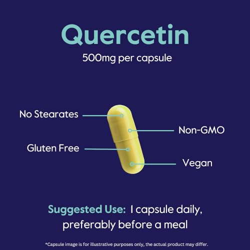 120 Veg Caps of Quercetin benefits