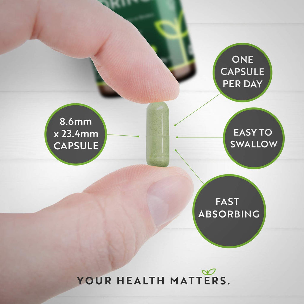 120 vegan capsules for convenience