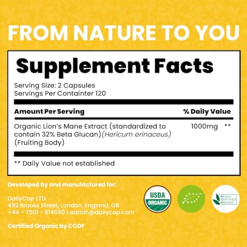 120 vegan capsules for daily brain health