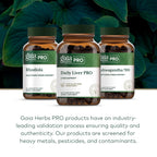 120 vegan capsules for liver function