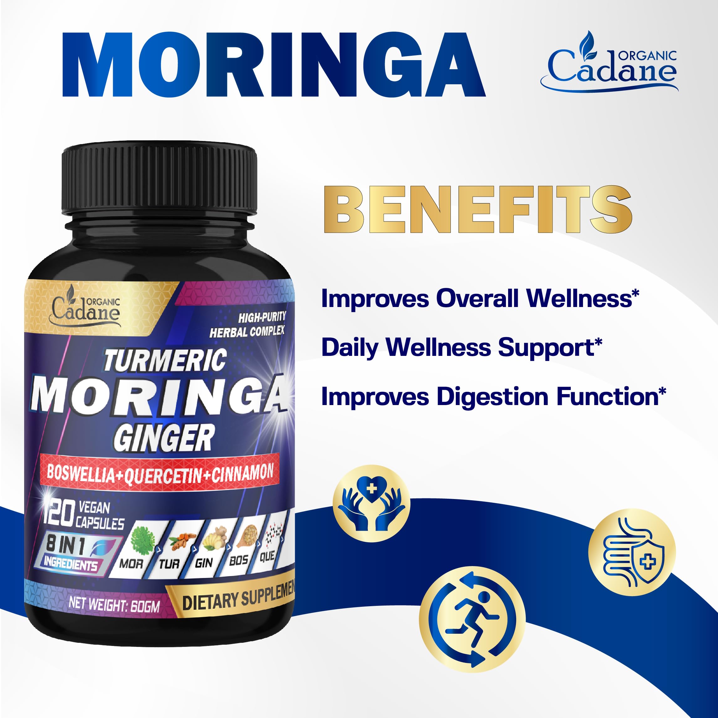 120 vegan capsules for vitality