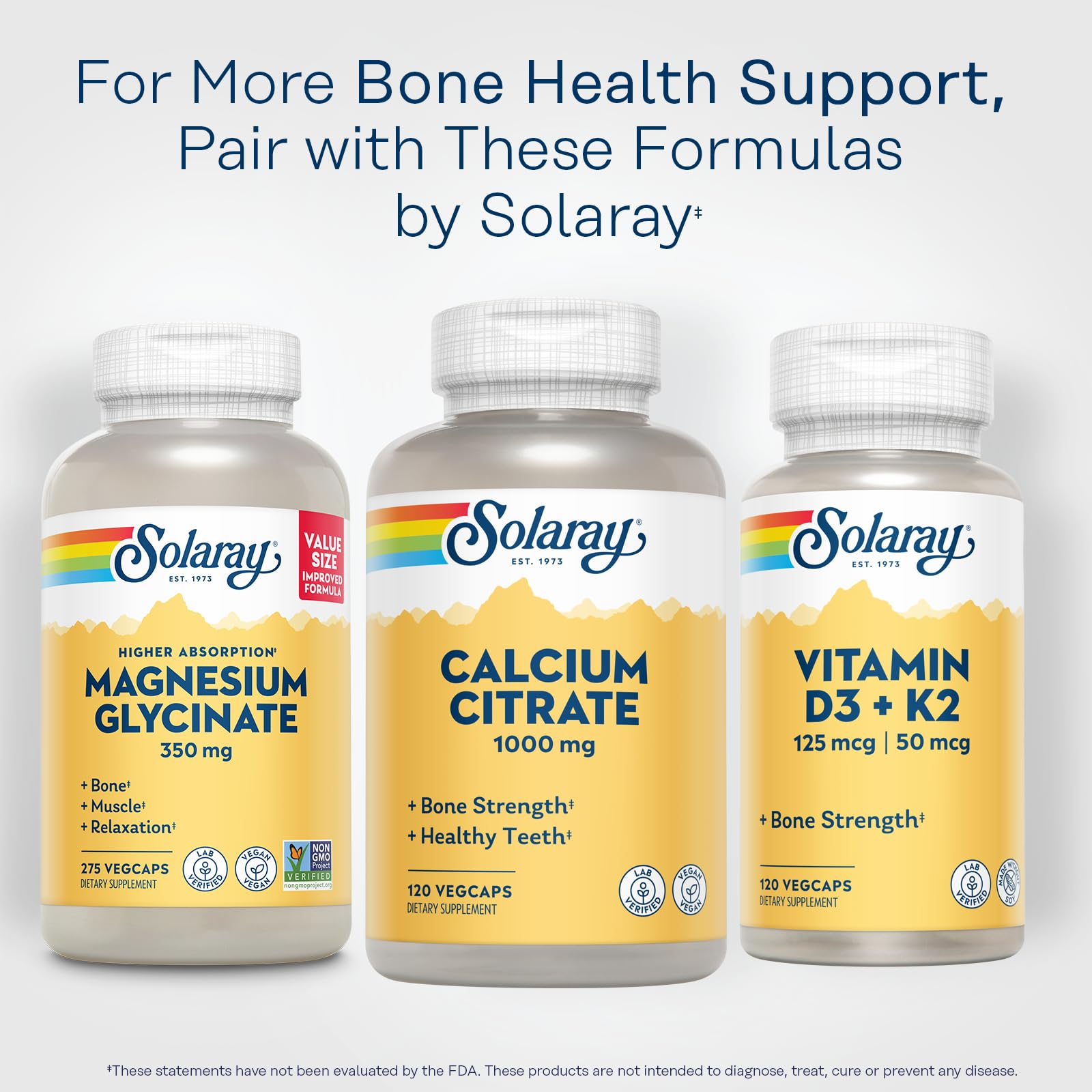 120 VegCaps of calcium citrate