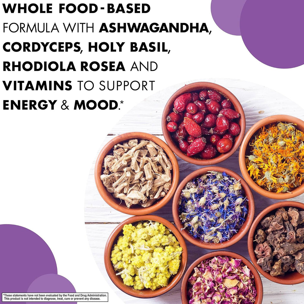 120 vegetable capsules for energy