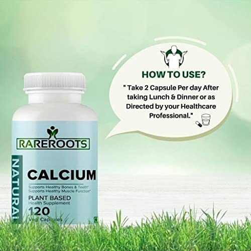 120 vegetarian capsules for calcium intake