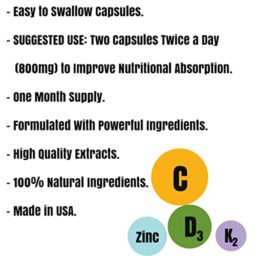 120 vegetarian capsules for everyday nutrition