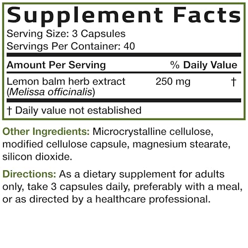 120 vegetarian capsules for vitality